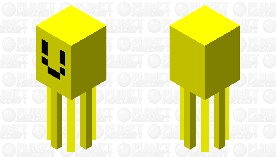 Oof squid Minecraft Mob Skin