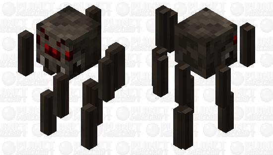 Splaze (spider blaze) Minecraft Mob Skin