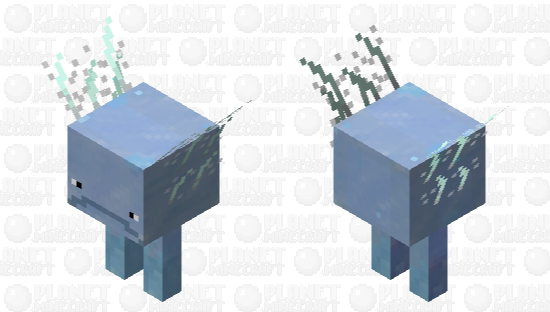 Frosted Strider Minecraft Mob Skin