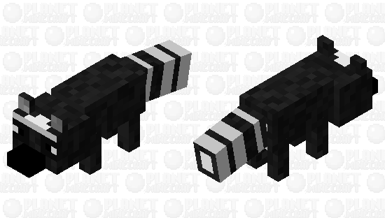 Racoon Minecraft Mob Skin