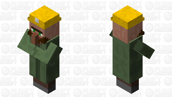 worker Minecraft Mob Skin