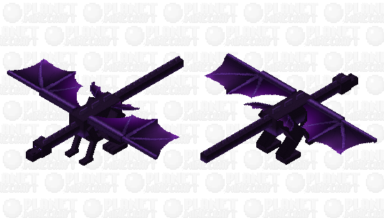 Purple Dragon Minecraft Mob Skin