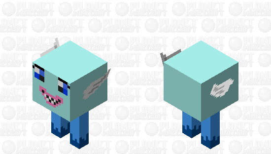 Blue Strider Minecraft Mob Skin