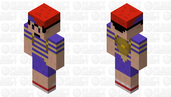 Ness Minecraft Mob Skin
