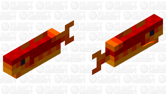 fire cod Minecraft Mob Skin