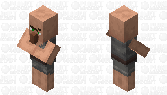 Better villager Minecraft Mob Skin