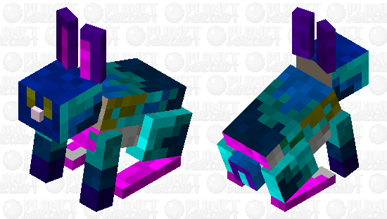 Magic Rabbit (Mystic mob skin texture pack) Minecraft Mob Skin