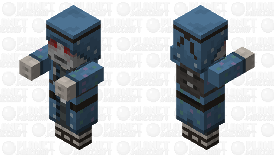 Halloween Zombie Wandering Trader Minecraft Mob Skin