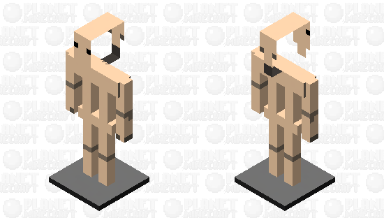 Brighter B1 Battle Droid Minecraft Mob Skin