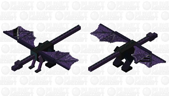 starwiing (A nightwing rainwing hybrid.) Minecraft Mob Skin