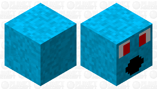 Blue Mini Ghast Minecraft Mob Skin