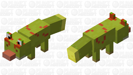 Gecko Minecraft Mob Skin