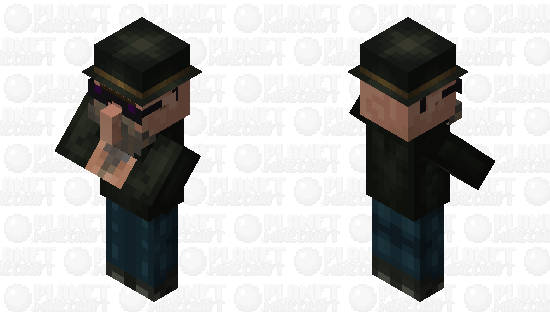 Suspicious villager Minecraft Mob Skin