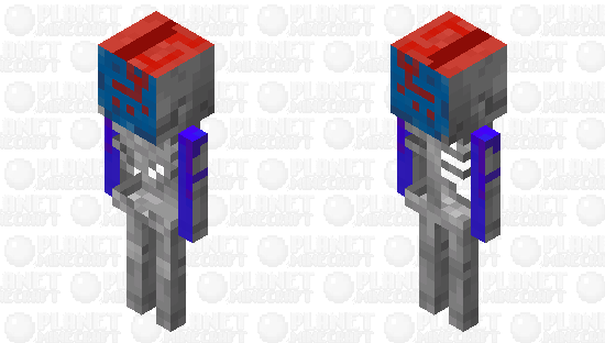Skeleton Minecraft Mob Skin