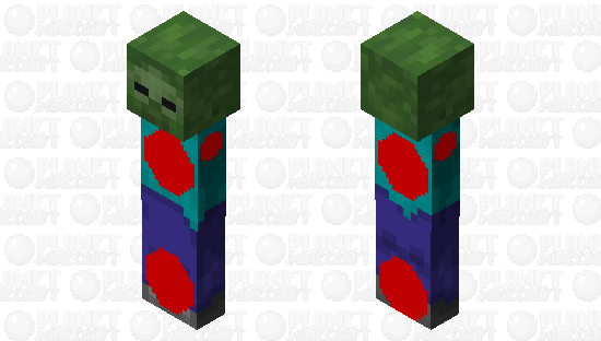 Mega Zombie X Minecraft Mob Skin