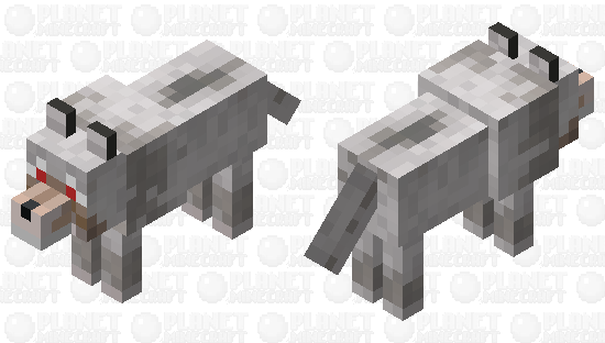 wolf Minecraft Mob Skin