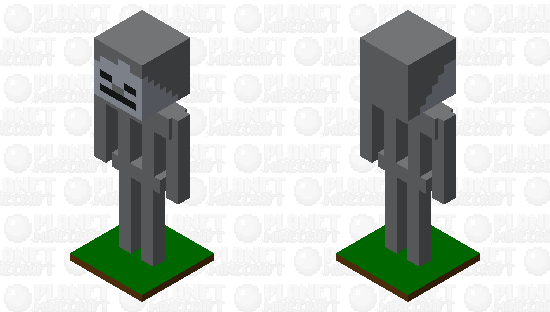 Skeleton armor stand Minecraft Mob Skin