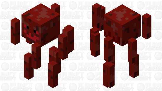 Charred Blaze Minecraft Mob Skin