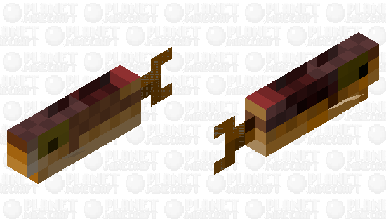 Mutant Fish Minecraft Mob Skin