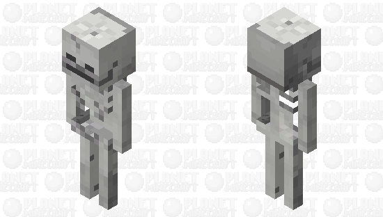 Vanilla skeleton Minecraft Mob Skin