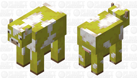 golden cow Minecraft Mob Skin