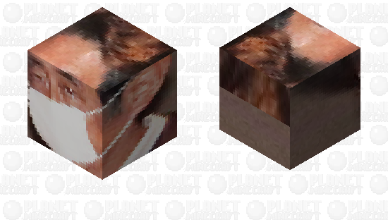 安倍晋三 Abe Shinzo Mask Minecraft Mob Skin