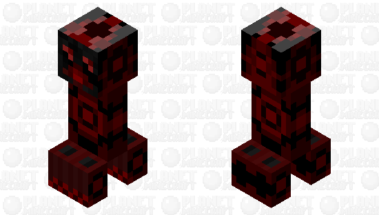 Target Creeper Minecraft Mob Skin