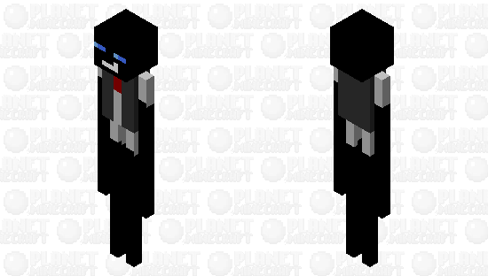 Crunch the Enderman Minecraft Mob Skin