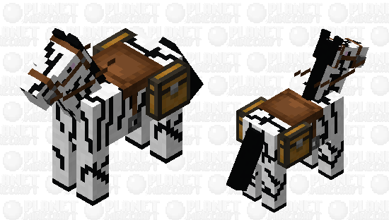 Zebra Minecraft Mob Skin