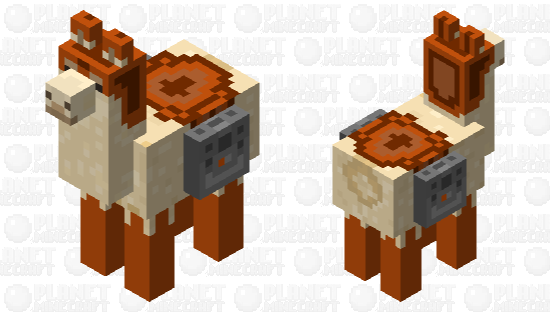 Desert lama Minecraft Mob Skin