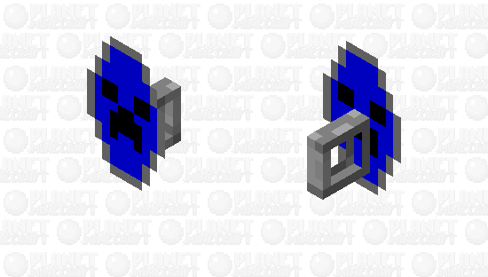 Creeper Shield (thin) Minecraft Mob Skin