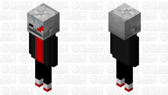 Underfell Sans Minecraft Mob Skin