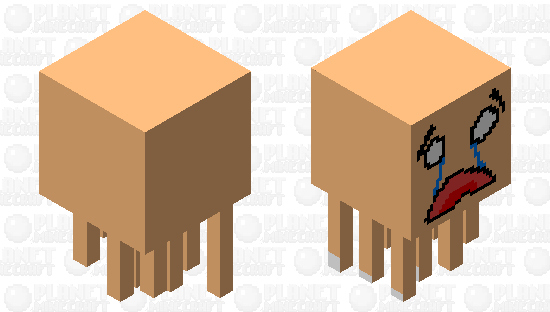 Crying Baby Minecraft Mob Skin