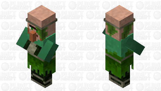 Optifine Villagers iceberg retexture Minecraft Mob Skin