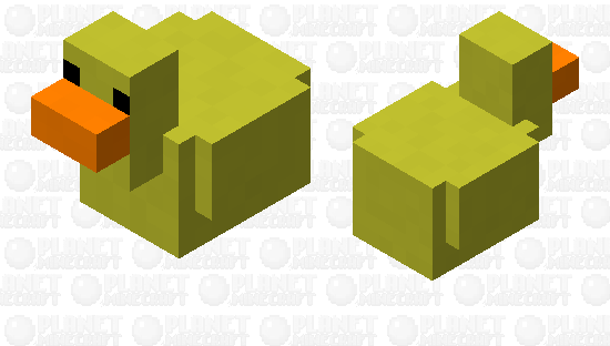 Rubber duck Minecraft Mob Skin