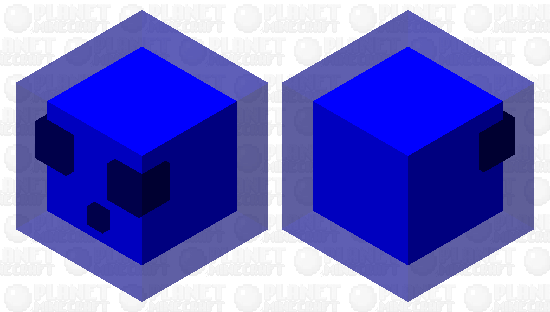 Blue Slime Minecraft Mob Skin