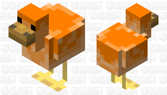 Pootis Bird Minecraft Mob Skin