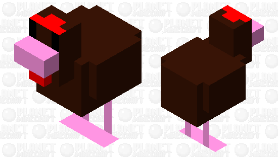 Quiche (one of my real life chickens) Minecraft Mob Skin