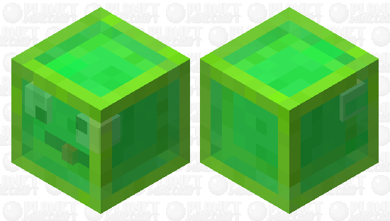 Derp Slime Minecraft Mob Skin