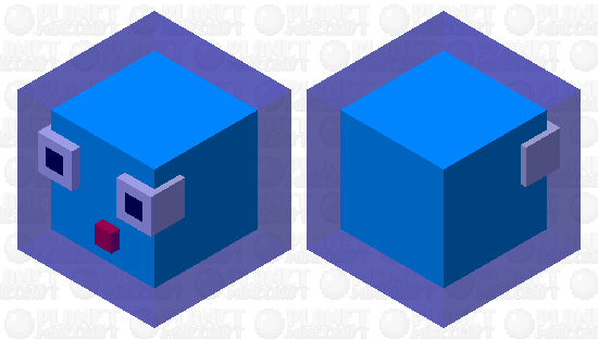 Blue slime Minecraft Mob Skin
