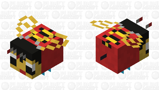 Buzzy Bee Minecraft Mob Skin