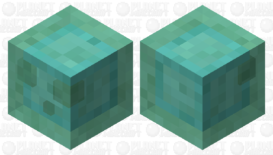 Underwater Slime Minecraft Mob Skin