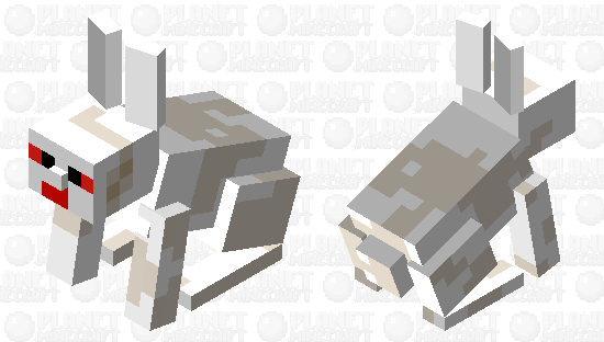 the killer rabbit Minecraft Mob Skin