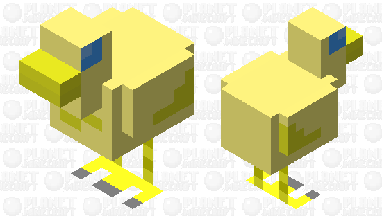 Chocobo Minecraft Mob Skin