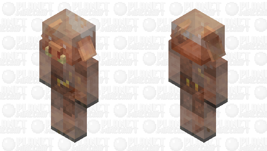 see through piglin Minecraft Mob Skin