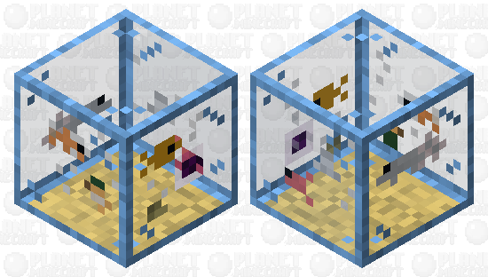 fish tank (nature walk event) Minecraft Mob Skin