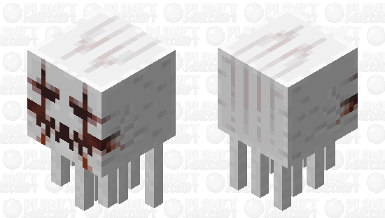 Redesigned Ghast Minecraft Mob Skin
