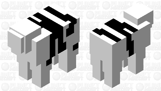 Zebra Minecraft Mob Skin