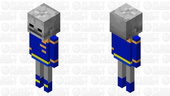 Outertale Papyrus Minecraft Mob Skin