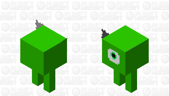 Mike Wazowski Minecraft Mob Skin